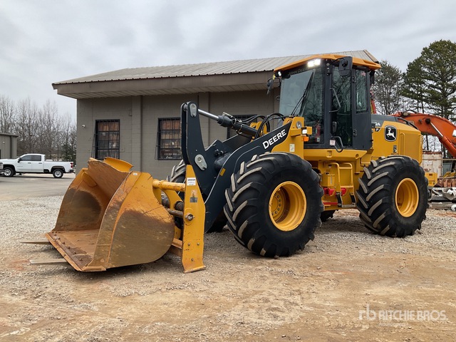 2022 John Deere 524P Wheel Loader | Ritchie Bros. Auctioneers