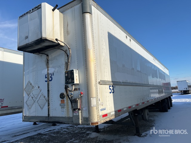 2015 Vanguard 53 ft x 102 in Tri/A Heated Van Trailer | Ritchie Bros ...