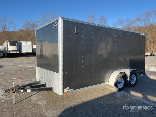 2018 Integrity Trailers Inc HL7x16T 16 ft T/A Enclosed Trailer ...