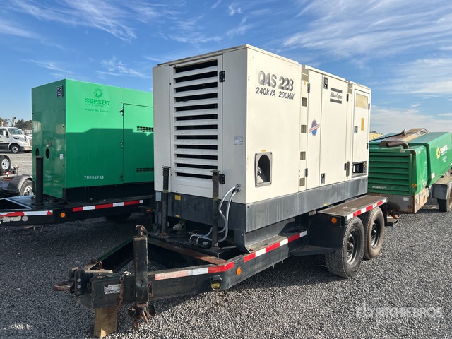 2001 Atlas Copco QAS228GDS 200 kW Mobile Generator Set | Ritchie Bros ...