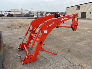 Quantity of (1) Kubota LA765 Front Loader & (1) Land Pride PFL1242 ...