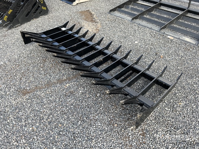 All-Star 84 In Skid Steer Root Rake (Unused) | Ritchie Bros. Auctioneers