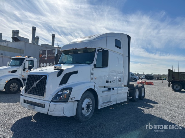 2016 Volvo VNL64T670 6x4 T/A Sleeper Truck Tractor (Inoperable ...