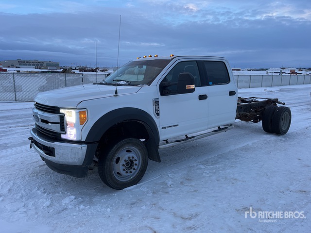 2017 Ford F-550 XLT 4x4 Crew Cab Cab and Chassis | Ritchie Bros ...