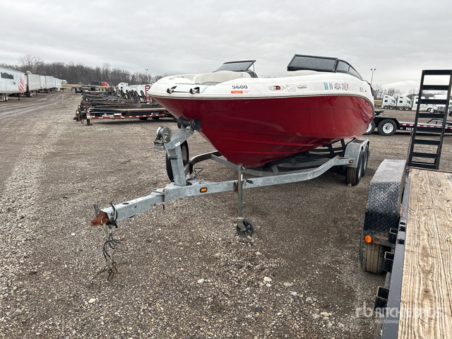 2008 Yamaha 150 Speedster 21 ft Jet Boat w/ Trailer | Ritchie Bros ...