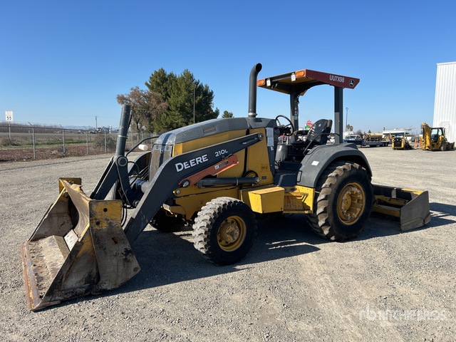 2015 John Deere 210LE 4x4 Landscape Loader | Ritchie Bros. Auctioneers