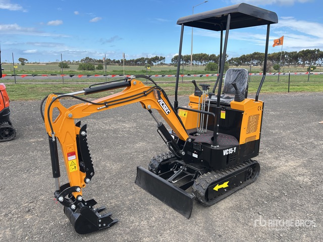2025 VICSEC VC15-Y Mini Excavator (Unused) | Ritchie Bros. Auctioneers