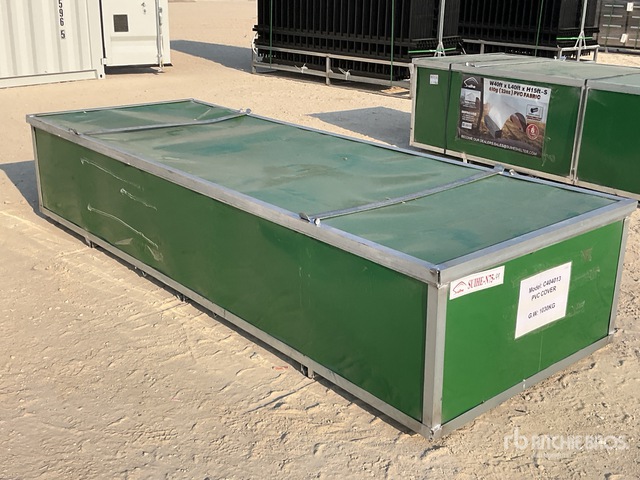 2025 Suihe C404013 40 ft x 40 ft x 13 ft Container Storage Canopy ...