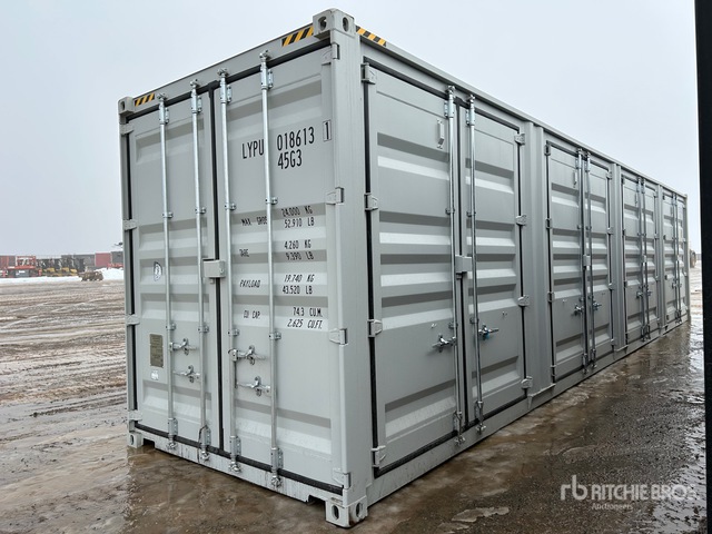 2024 40 ft High Cube Multi-Door Conteneur de stockage | Ritchie Bros ...