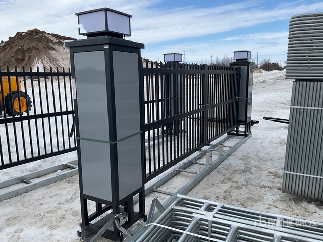 2025 Suihe SG 16 ft x 6 ft Steel Bi-Parting Driveway Gate | Ritchie ...