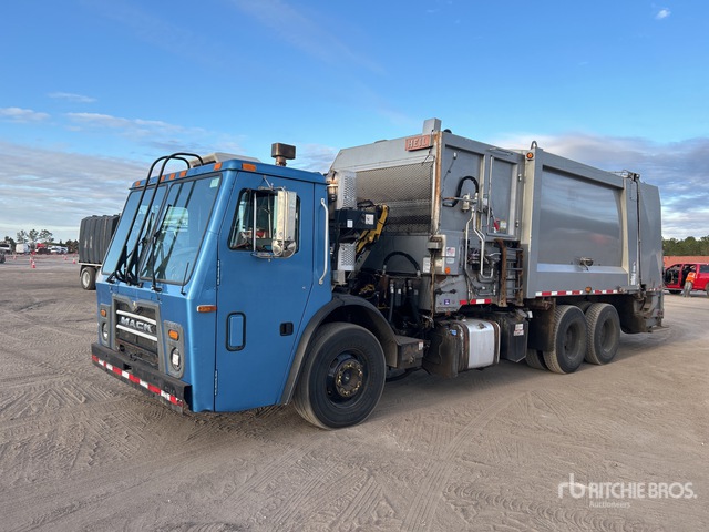 2011 Mack LEU613 6x4 COE Side Loader Waste Collection Truck | Ritchie ...