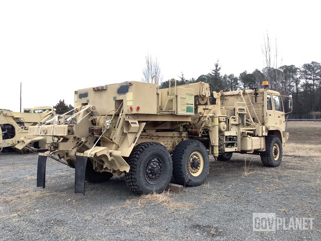 2002 Stewart & Stevenson M1089A1 MTV 6X6 Tow Wrecker in Butner, North ...