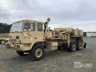 2002 Stewart & Stevenson M1089A1 MTV 6X6 Tow Wrecker in Butner, North ...