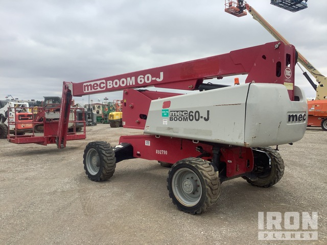 2016 MEC 60-J 4WD Diesel Articulating Boom Lift in South Vienna, Ohio ...