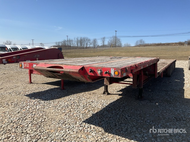 2015 Doonan 582DEBIFEGEBT 58 ft 5 Axle Single Drop Step Deck Trailer ...