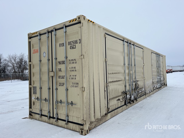 2024 40 ft High Cube Multi-Door Contenedor de almacenamiento | Ritchie ...