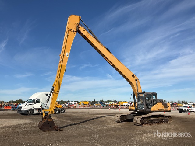 2016 Sany SY235C LC Long Reach Excavadora de Cadenas | Ritchie Bros ...