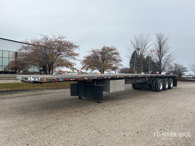 2014 Doepker 53 ft Tri/A Flatbed Trailer | Ritchie Bros. Auctioneers