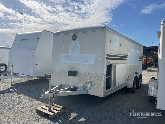 2008 Wells Cargo CW1622-102 16 ft T/A Enclosed Trailer | Ritchie Bros ...