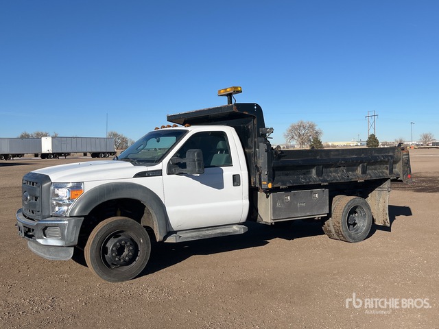 2015 Ford F-550 XL 4x2 S/A Dump Truck | Ritchie Bros. Auctioneers