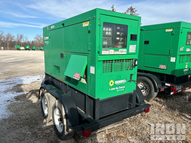 2015 Multiquip DCA70SSJU4ISG 70 kVA Mobile Generator Set in New Berlin ...