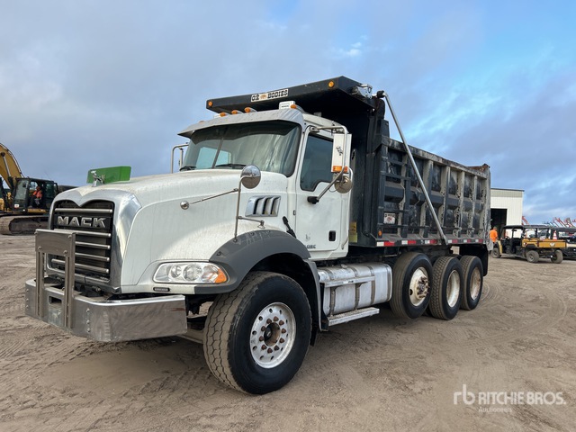 2016 Mack GU813 8x4 Tri/A Dump Truck | Ritchie Bros. Auctioneers