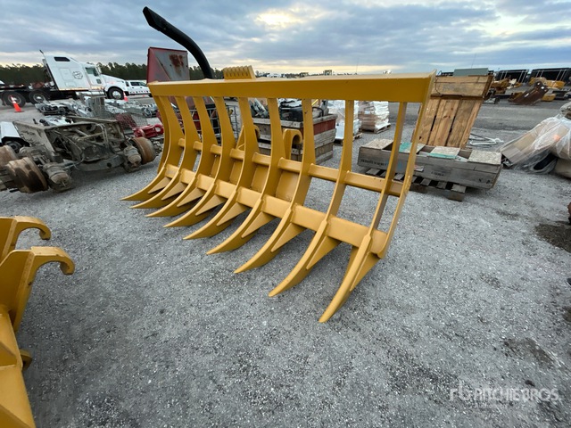 Cat 111 in Skeleton Wheel Loader Root Rake - Fits Cat | Ritchie Bros ...