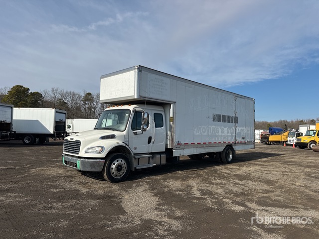 2018 Freightliner M2 106 4x2 Extended Cab Moving Camion fourgon ...