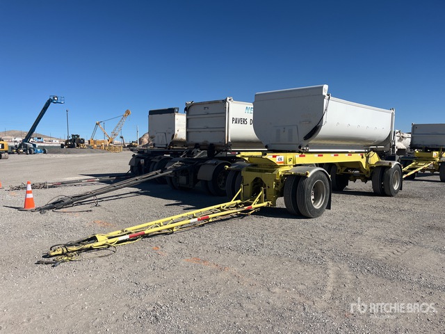 1998 Wesco 2/Axle Pup Sliding Transfer Trailer | Ritchie Bros. Auctioneers
