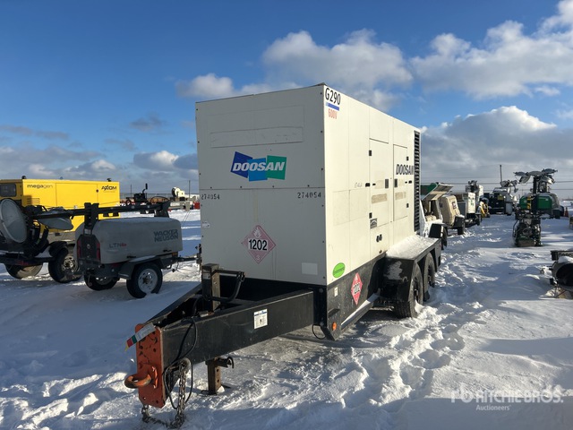 2015 Doosan G290 272 kW Mobile Generator Set | Ritchie Bros. Auctioneers