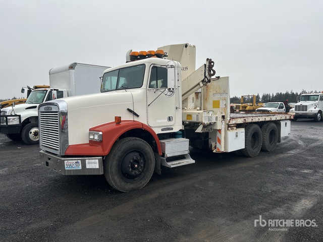 National N135 19000 lb Knuckle Boom on 1995 Freightliner FLD112 6x4 ...