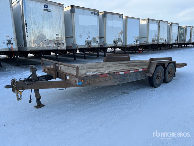 2005 Double A Trailers 20 ft T/A Equipment Trailer | Ritchie Bros ...