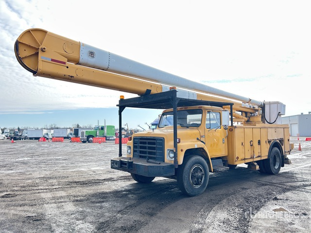 Hi-Ranger 6EHV-65PBI 65 ft on 1985 International 1954 4x2 Bucket Truck ...