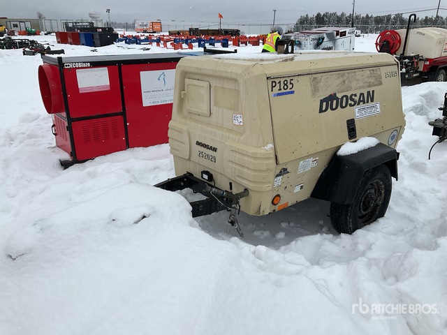 2015 Doosan P185 Mobile Compresseur à air | Ritchie Bros. Auctioneers