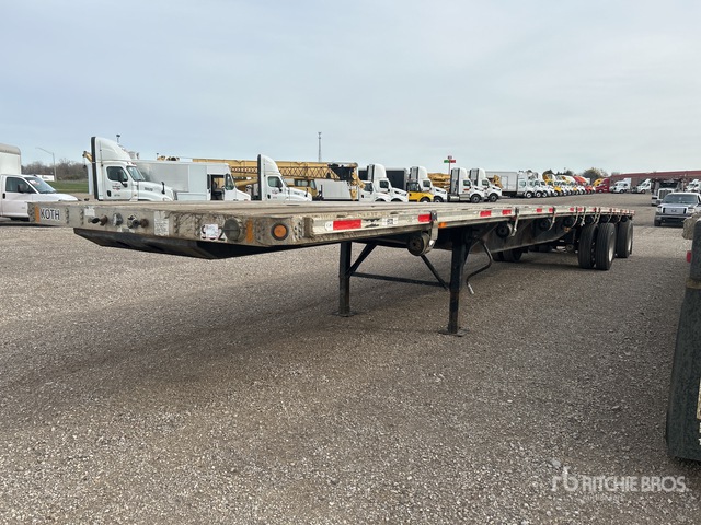 2005 Fontaine 48 ft T/A Spread Axle Remorque à plateau | Ritchie Bros ...