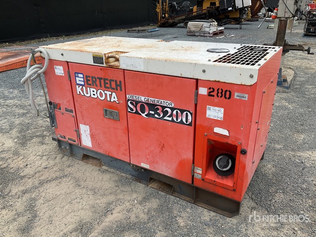 Kubota SQ-3200-AUS 20 kVA Skid-Mounted Generator Set | Ritchie Bros ...