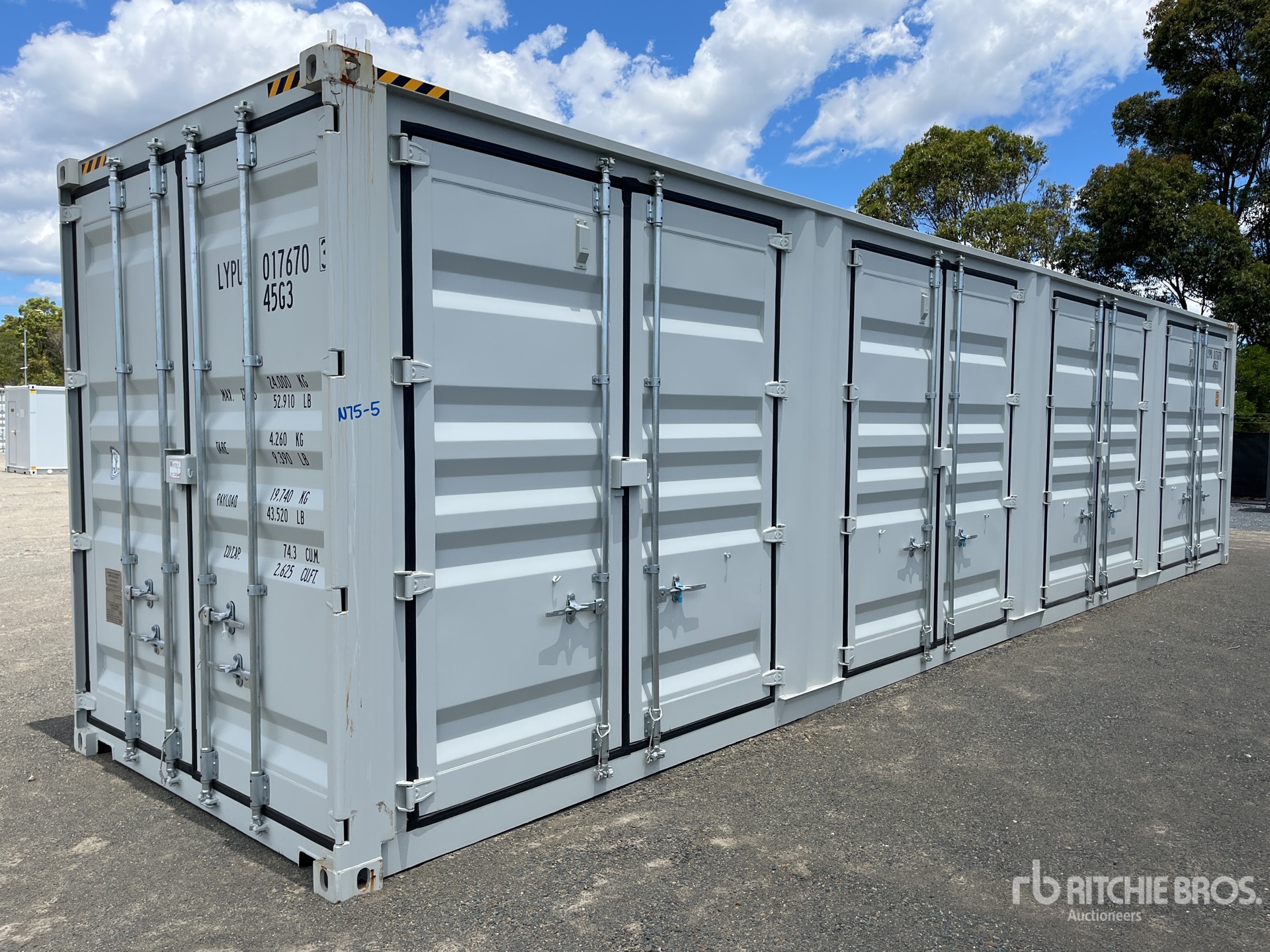 2025 40 ft High Cube Multi-Door Storage Container | Ritchie Bros ...