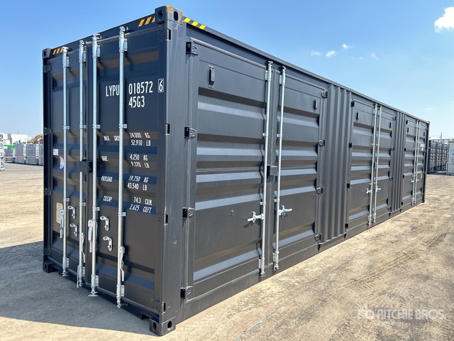2024 40 ft High Cube Multi-Door Storage Container | Ritchie Bros ...