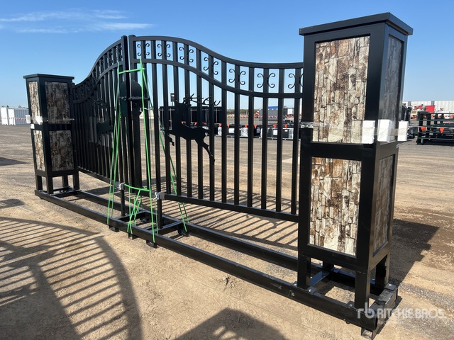 Suihe 20 ft Bi-Parting Driveway Gate (Unused) | Ritchie Bros. Auctioneers