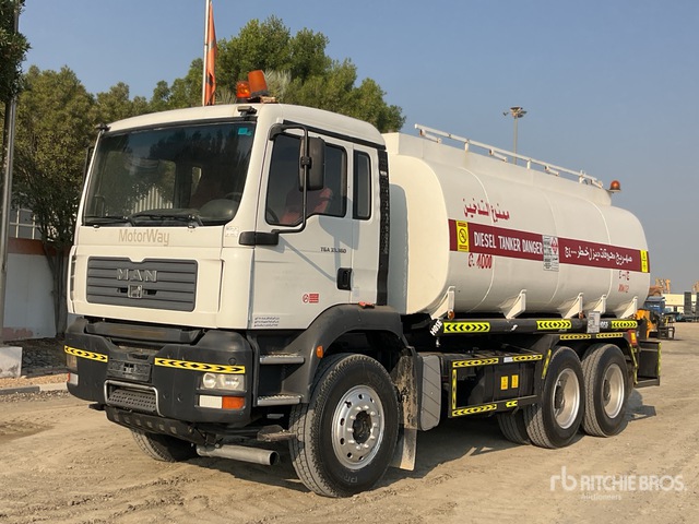 2007 MAN TGA33.360 18000 L 6x4 Fuel Truck | Ritchie Bros. Auctioneers