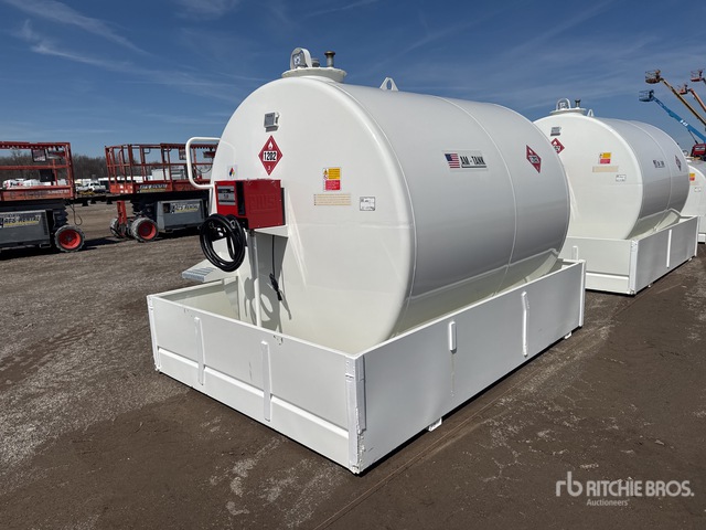 2025 AM Tank 2300N 2376 gal Skid Mounted Steel Fuel Tank (Unused ...