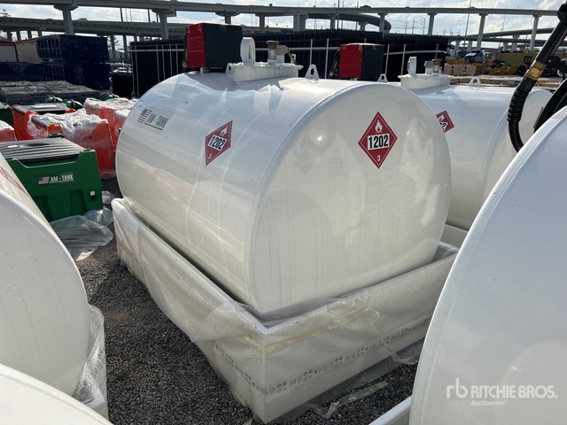 2025 AM Tank 800 838 gal Skid Mounted Steel Diesel Fuel Tank (Unused ...