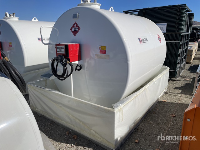 2025 AM Tank 2300N 2376 gal Skid Mounted Steel Fuel Tank (Unused ...
