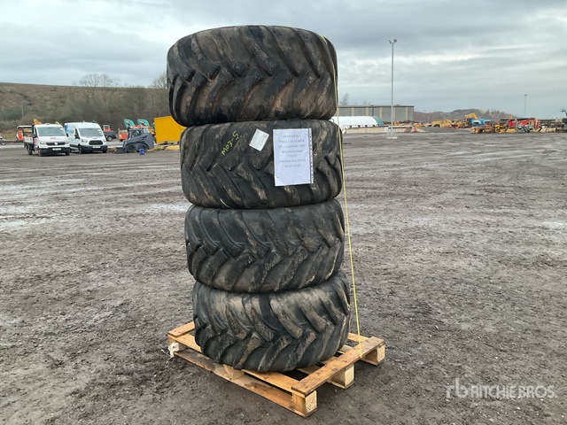 Quantity of (4) 500/60-22.5 Starco AS 9 Ton Dumper Tyres Tyres ...