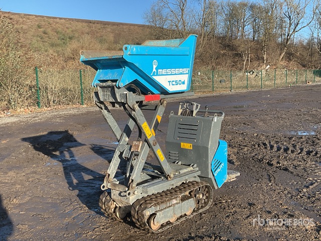 2022 Messersi TC50d 0.5 ton Stand-On Hi-Tip Crawler Dumper | Ritchie ...