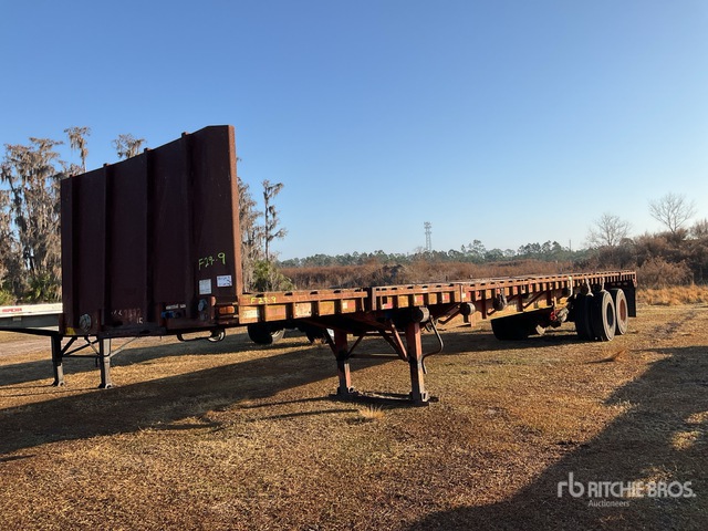 1983 Transcraft T/A 44 ft Extendable Flatbed Trailer | Ritchie Bros ...