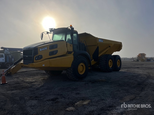 2017 Bell B40E Articulated Dump Truck (Inoperable) | Ritchie Bros ...