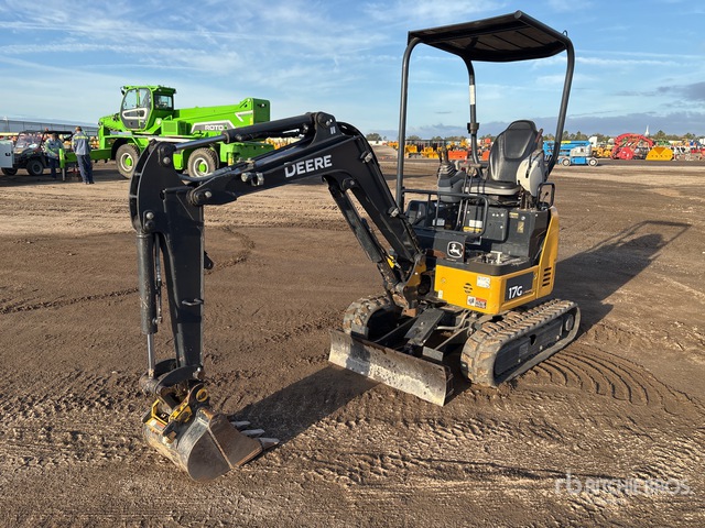 2020 John Deere 17G Mini Excavator | Ritchie Bros. Auctioneers