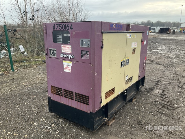 2015 Denyo DCA70ESEI 60 kVA Skid-Mounted Generator Set | Ritchie Bros ...