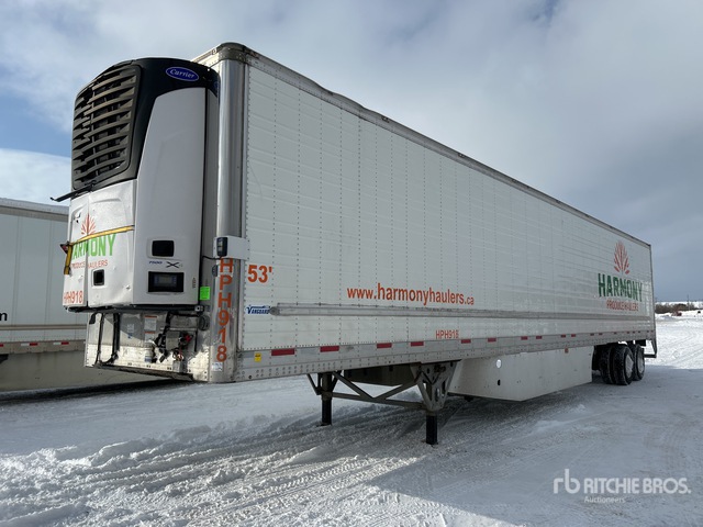 2022 CIMC 53 ft x 102 in T/A Refrigerated Trailer | Ritchie Bros ...